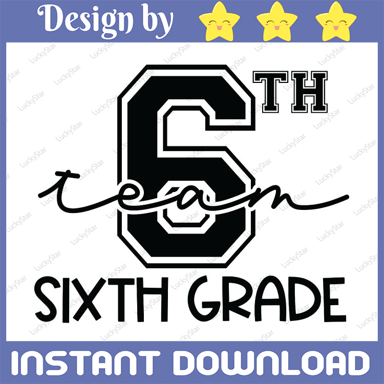 Back To School Svg, Hello Sixth Grade, First Day Of School, | Inspire ...