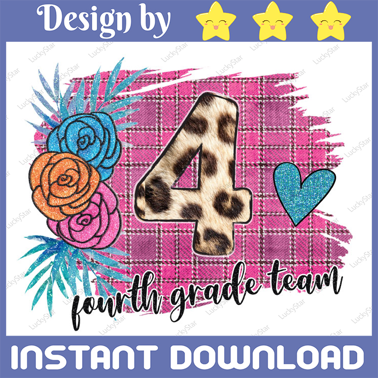 4th Grade png, Fourth Grade Leopart png, 4th Grade Teacher p | Inspire ...
