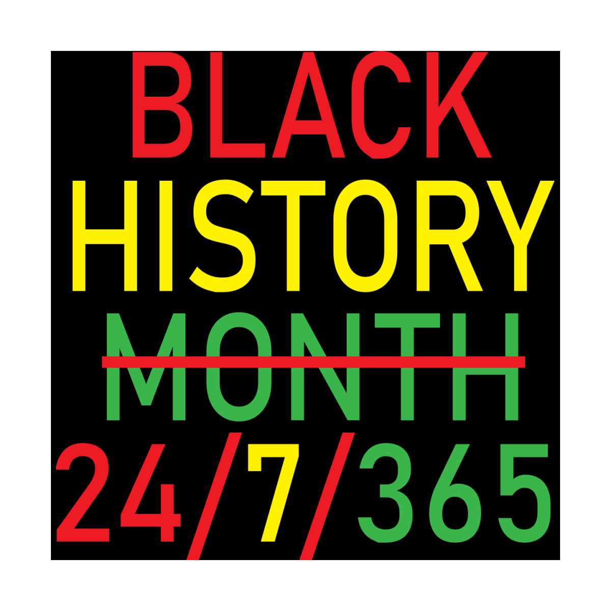Black History 24/7/365 Svg, Trending Svg, Black History Svg, | Inspire ...
