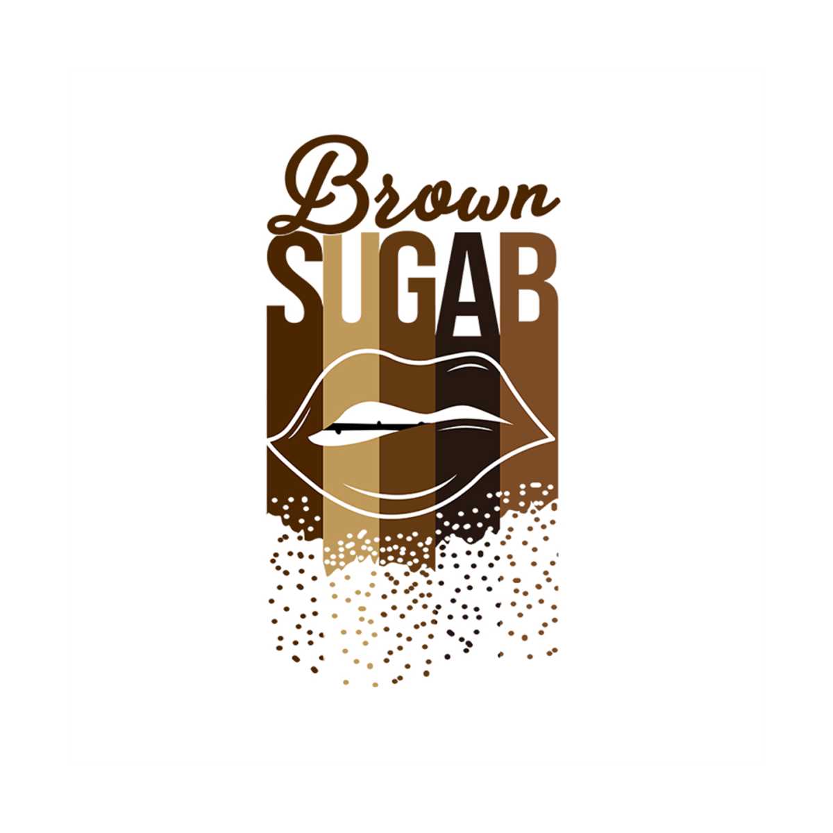 Black Girl Brown Sugar Lips Svg - Inspire Uplift
