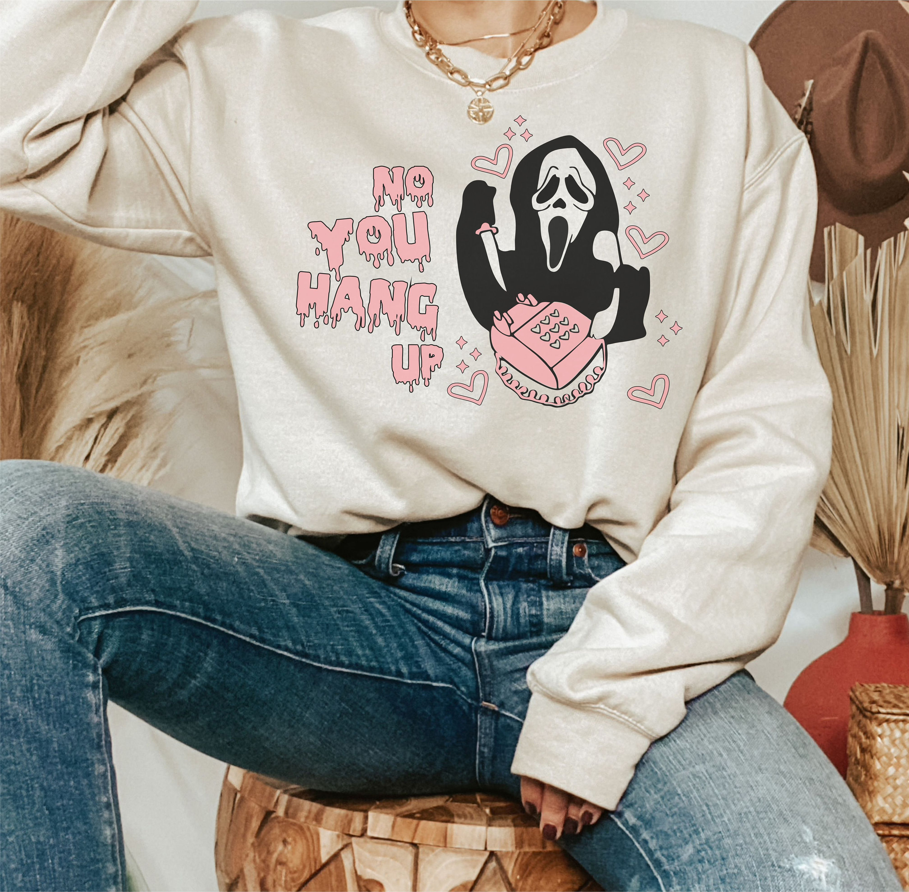 No You Hang Up Ghost Face PNG and SVG, Ghost Face - Inspire Uplift