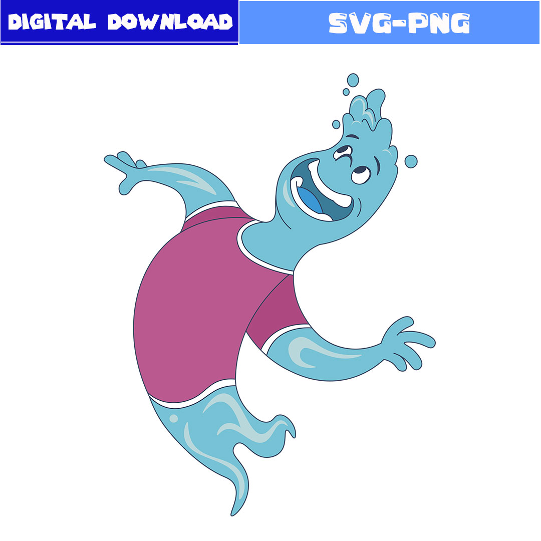 Funny Wade Ripple Svg, Wade Elemental Svg, Elemental Charact | Inspire ...