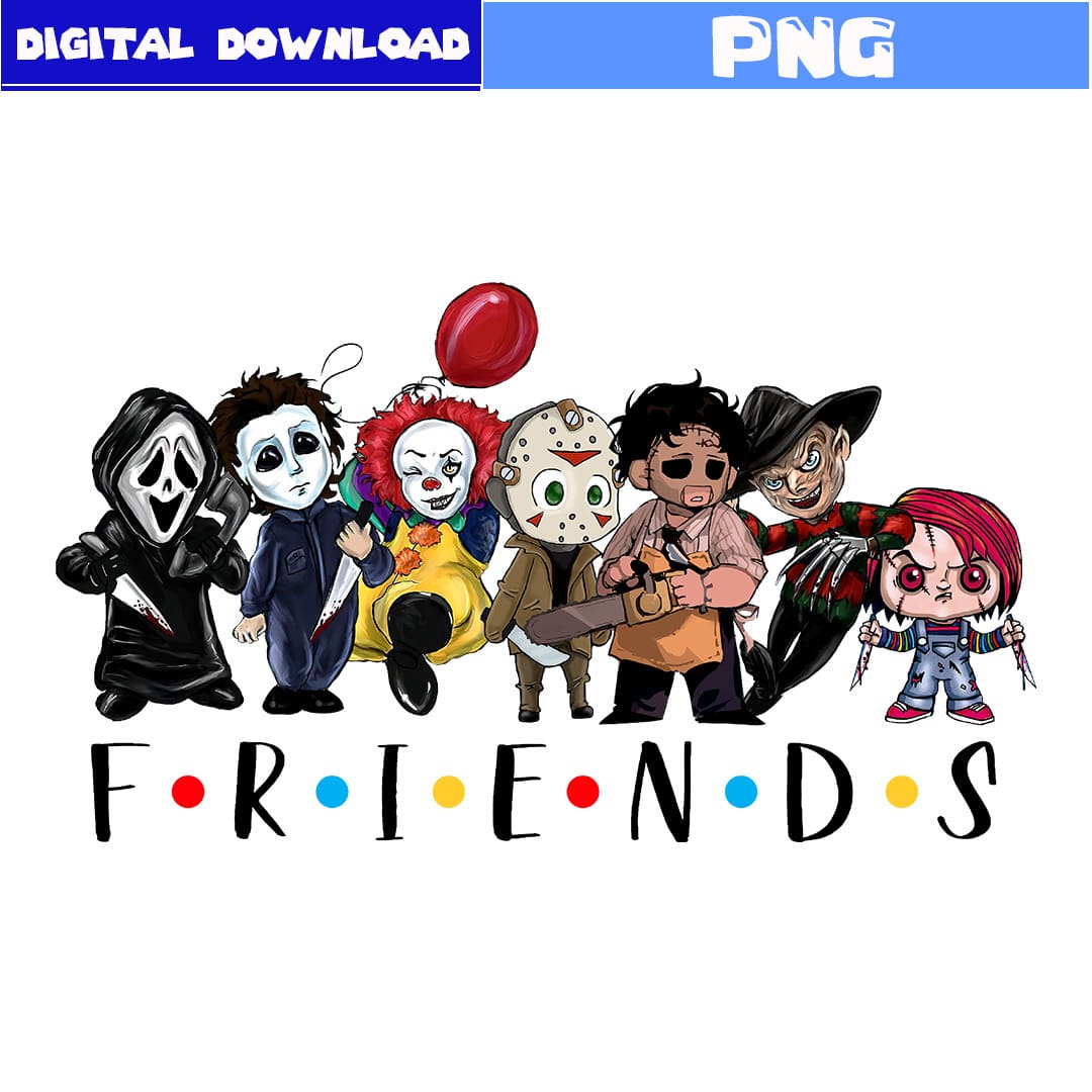 Friends Horror Character Png, Blood Png, Friends Png, Horror - Inspire ...