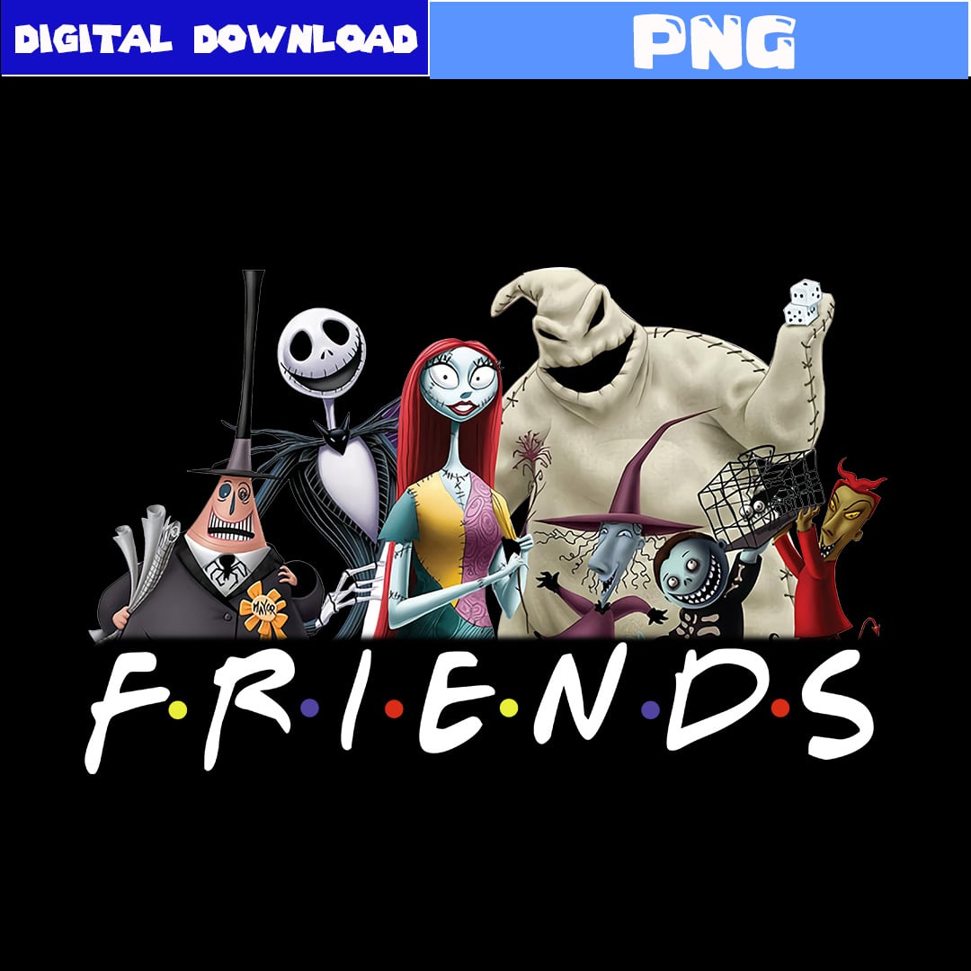 The Nightmare Before Christmas Png, Friends Png, Cartoon Png | Inspire ...