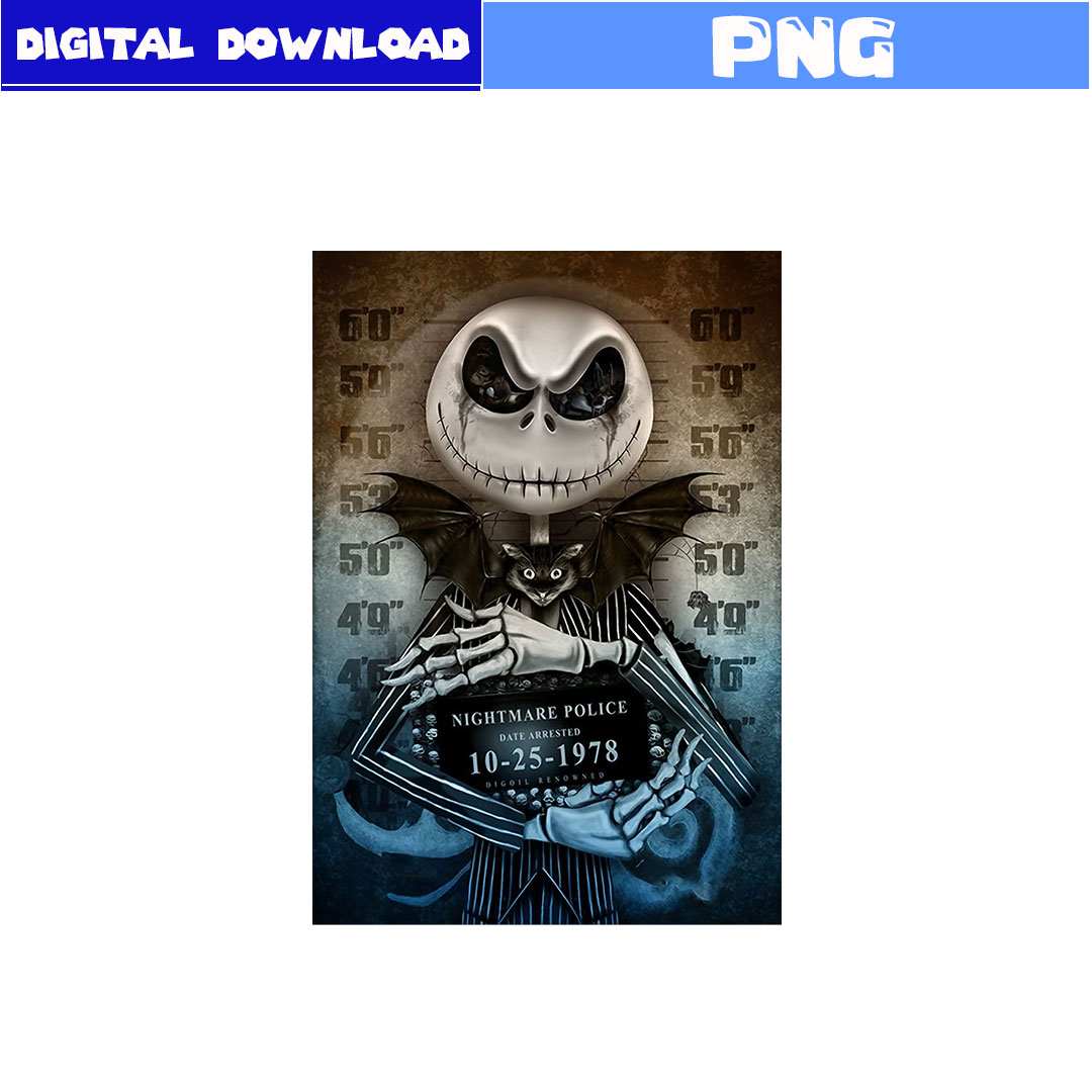 Nightmare Before Christmas Png, Jack Skellington Png, Horror | Inspire ...