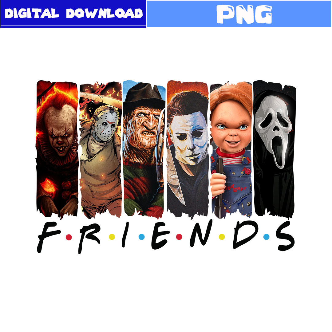 Horror Friends Png, Horror Characters Friends Png, Horror Mo | Inspire ...