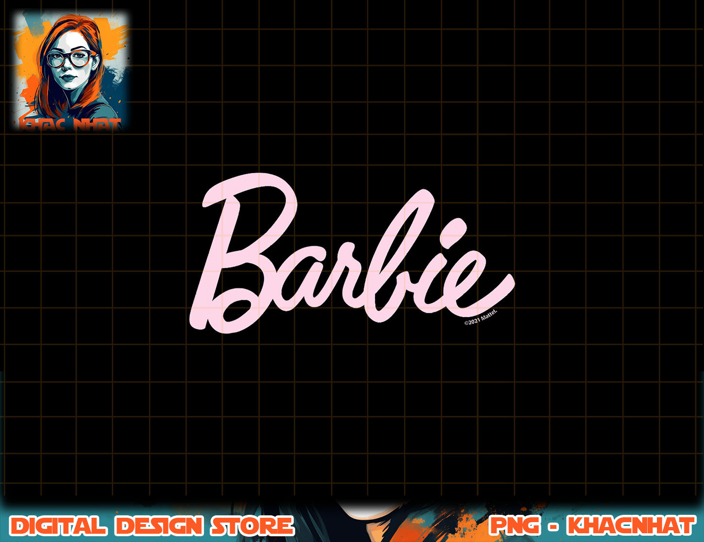 Barbie - Light Pink Barbie Logo png, sublimation copy | Inspire Uplift