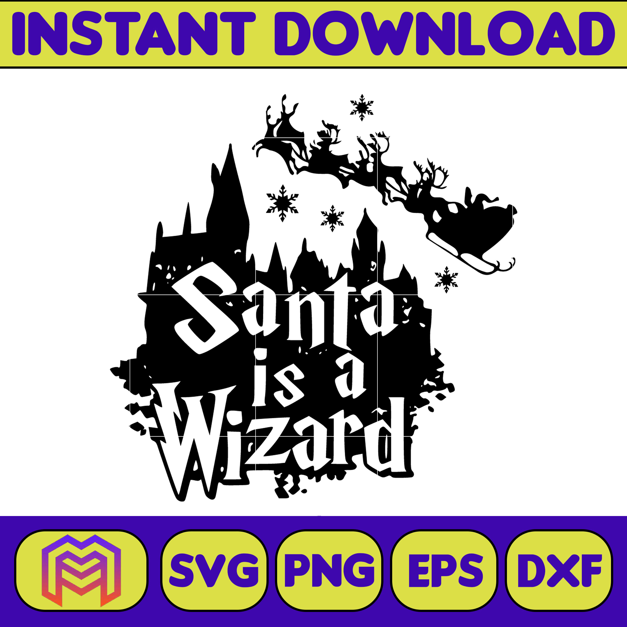 Harry Potter Svg,Harry Potter Christmas Svg, Christmas Svg, | Inspire ...