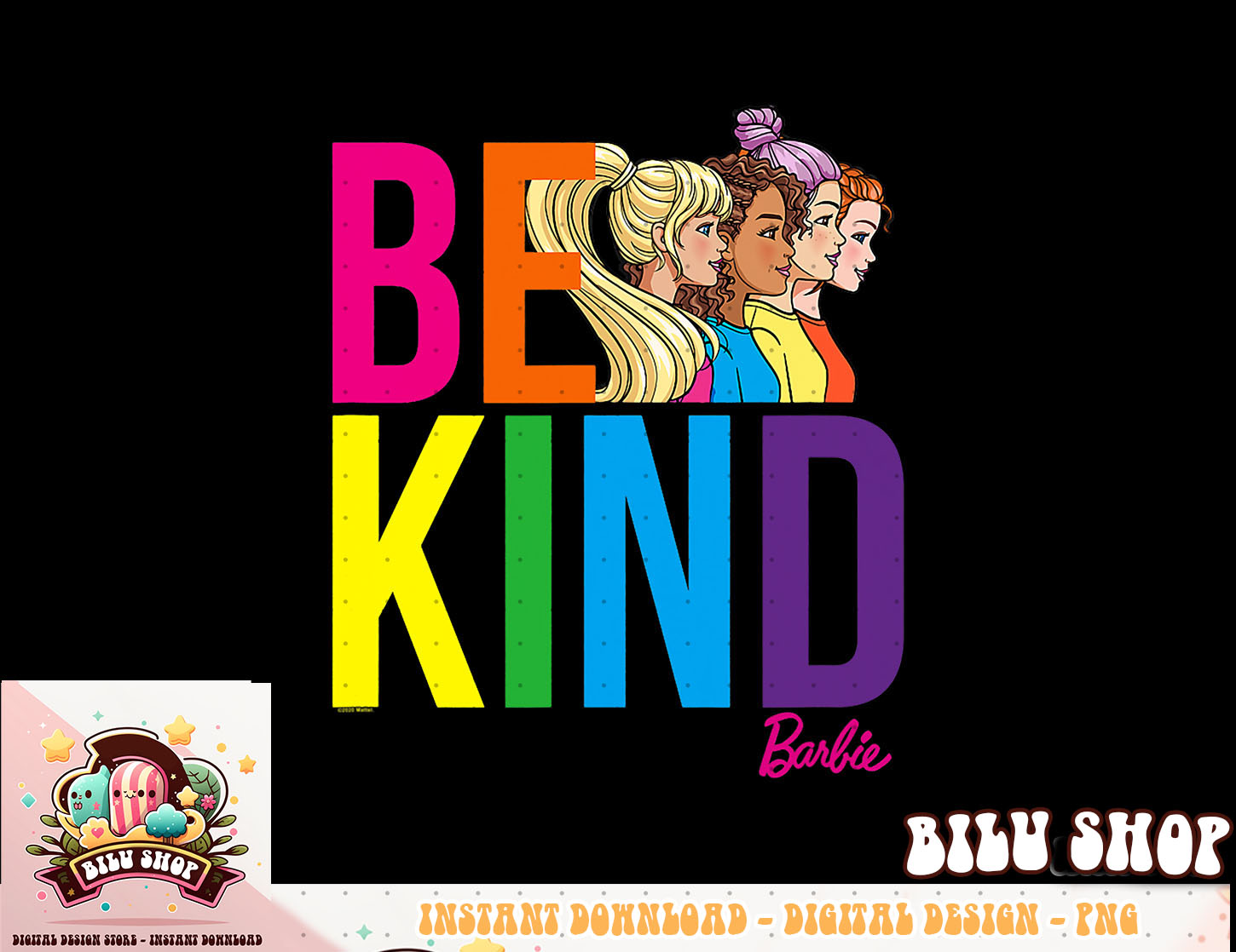 Barbie - Pride - Be Kind png, sublimation copy | Inspire Uplift