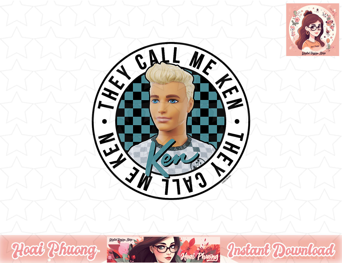 Barbie - They Call Me Ken png, sublimation copy | Inspire Uplift