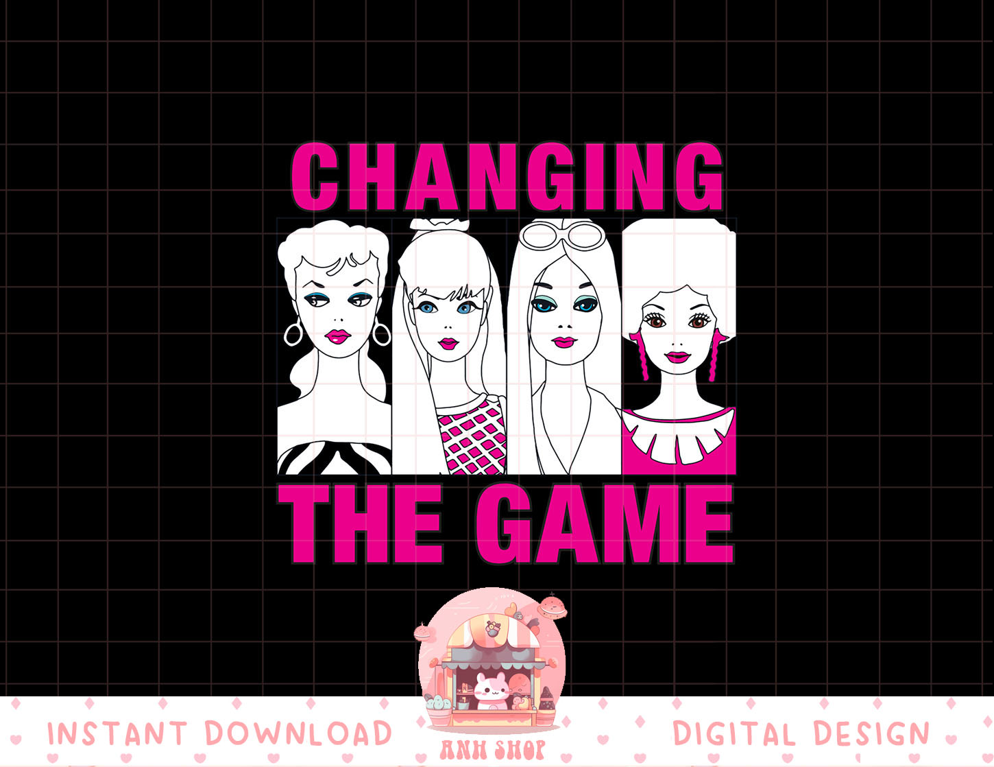 Barbie 60th Anniversary Changing the Game LS png, sublimatio | Inspire ...