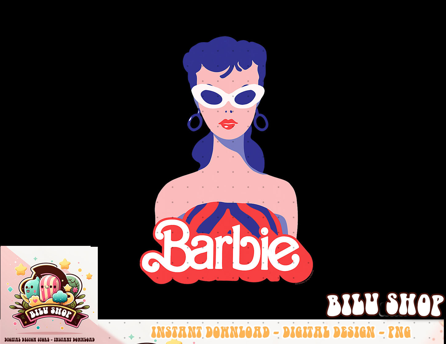 Barbie 60th Anniversary Red Logo png, sublimation copy | Inspire Uplift