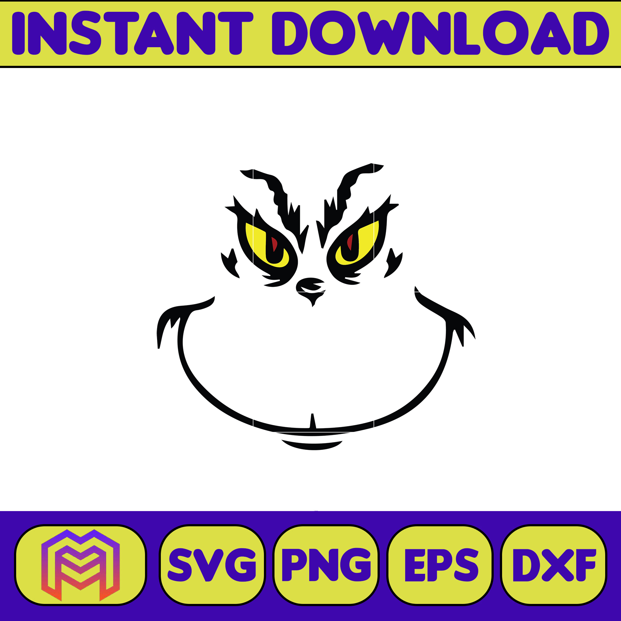 Grinch Christmas SVG, Grinch Face Svg, Santa Grinch SVG, Ist | Inspire ...