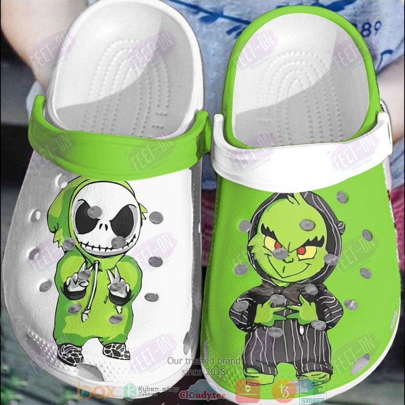 The Grinch Crocs, The Grinch, Movie Crocs, Movie Sandals, Ca | Inspire ...