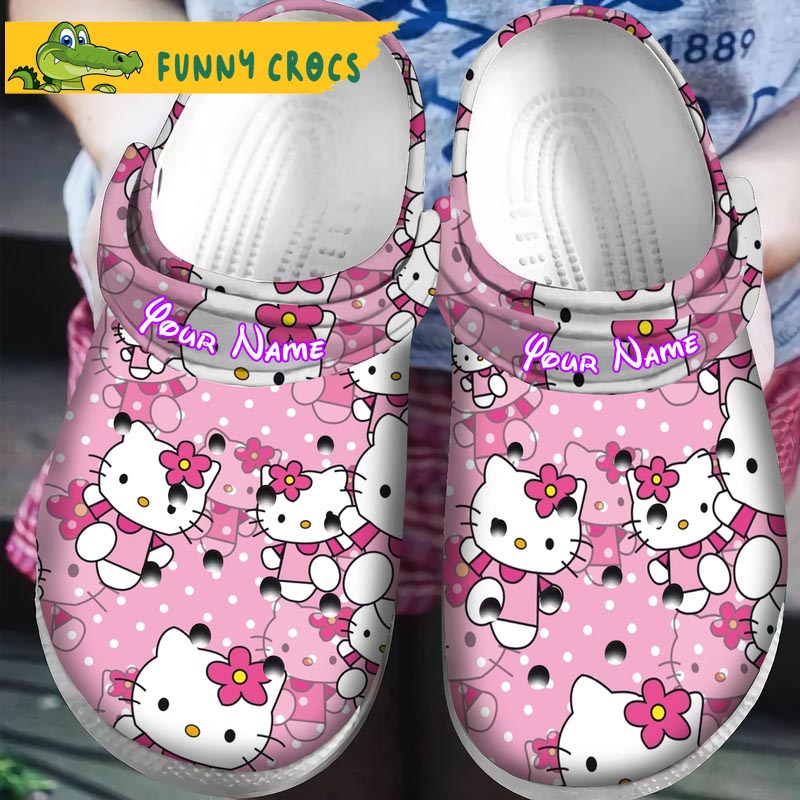 Hello Kitty, Hello Kitty Crocs, Hello Kitty Clog Shoes Unise | Inspire ...