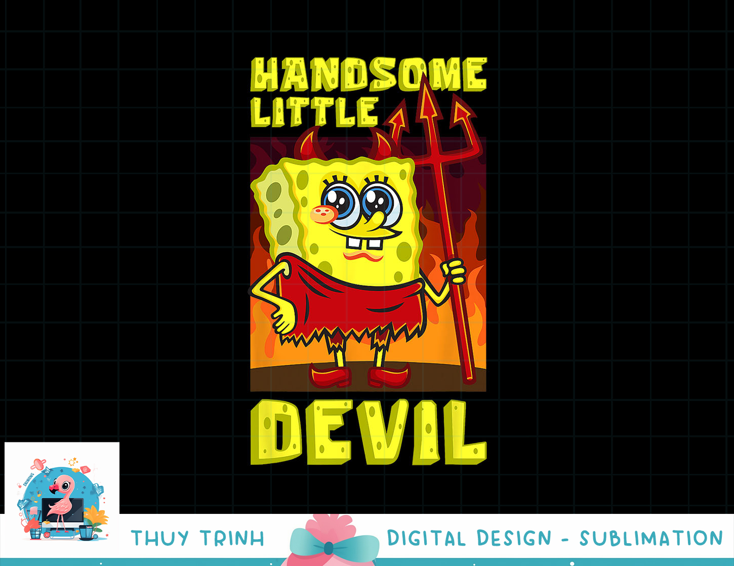 Mademark x SpongeBob SquarePants - SpongeBob Handsome Little - Inspire ...