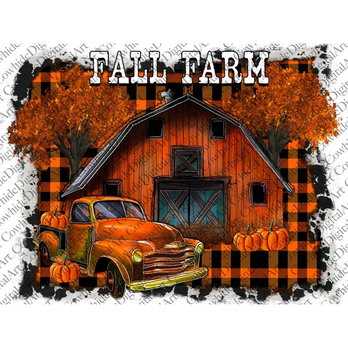 Fall Farm Png File,Truck Png, Western PNG, Pumpkin png, Subl - Inspire ...