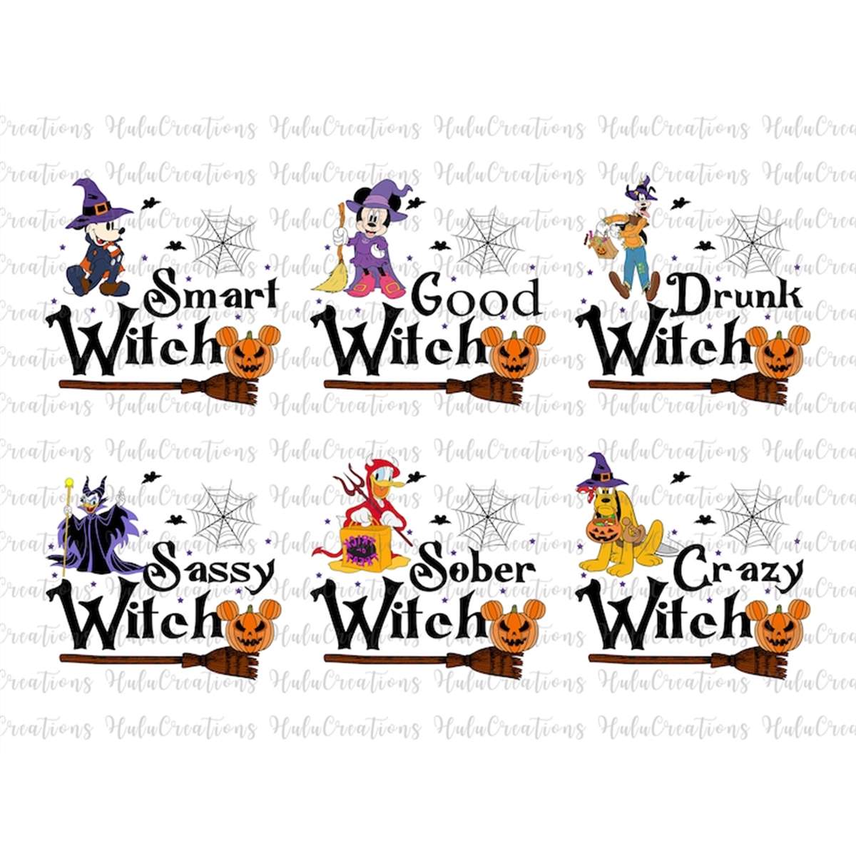Halloween Friends Matching Png, Halloween Matching Witch, Ha - Inspire ...