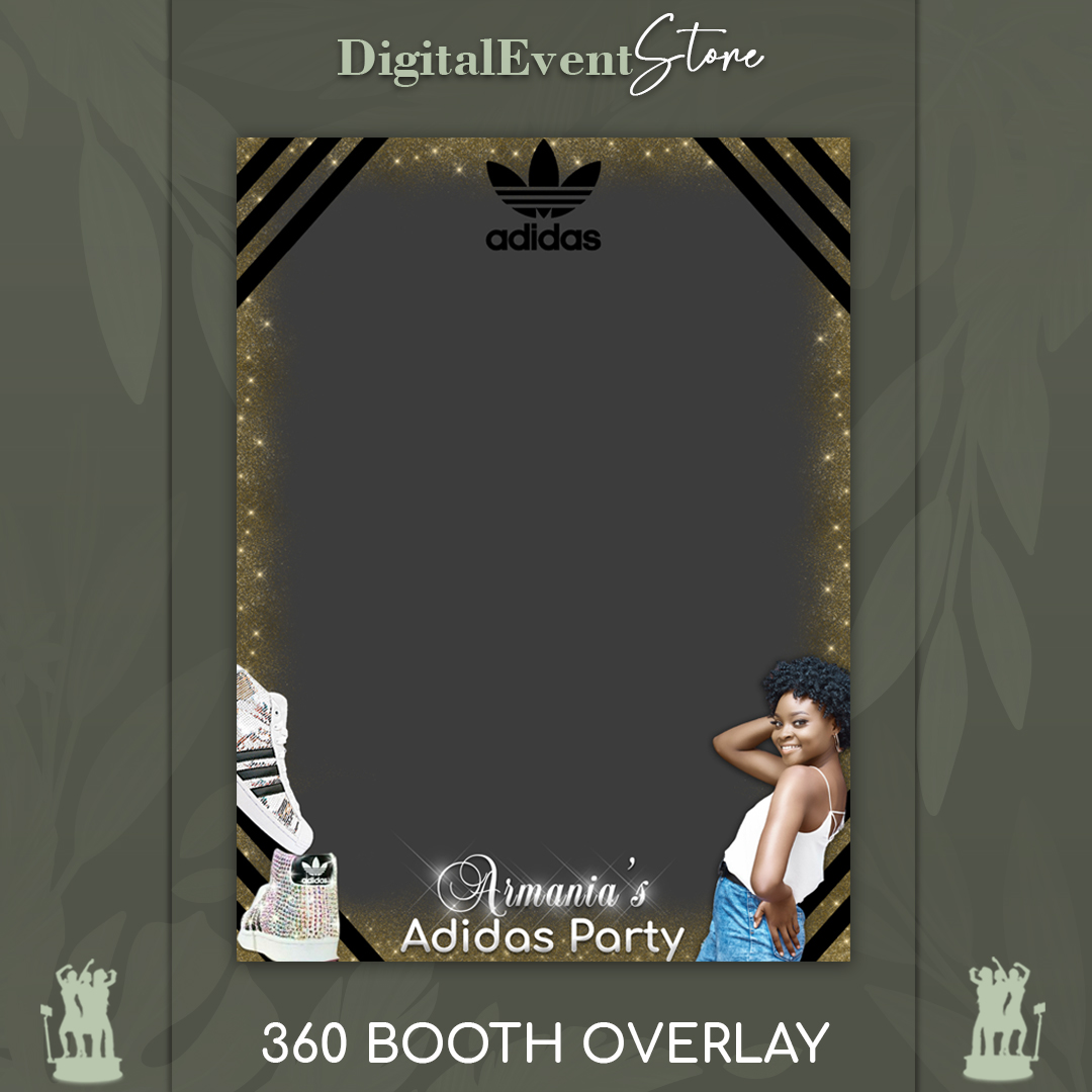 360 Overlay Photobooth 360 Sneaker Party Template Filter 360 | Inspire ...