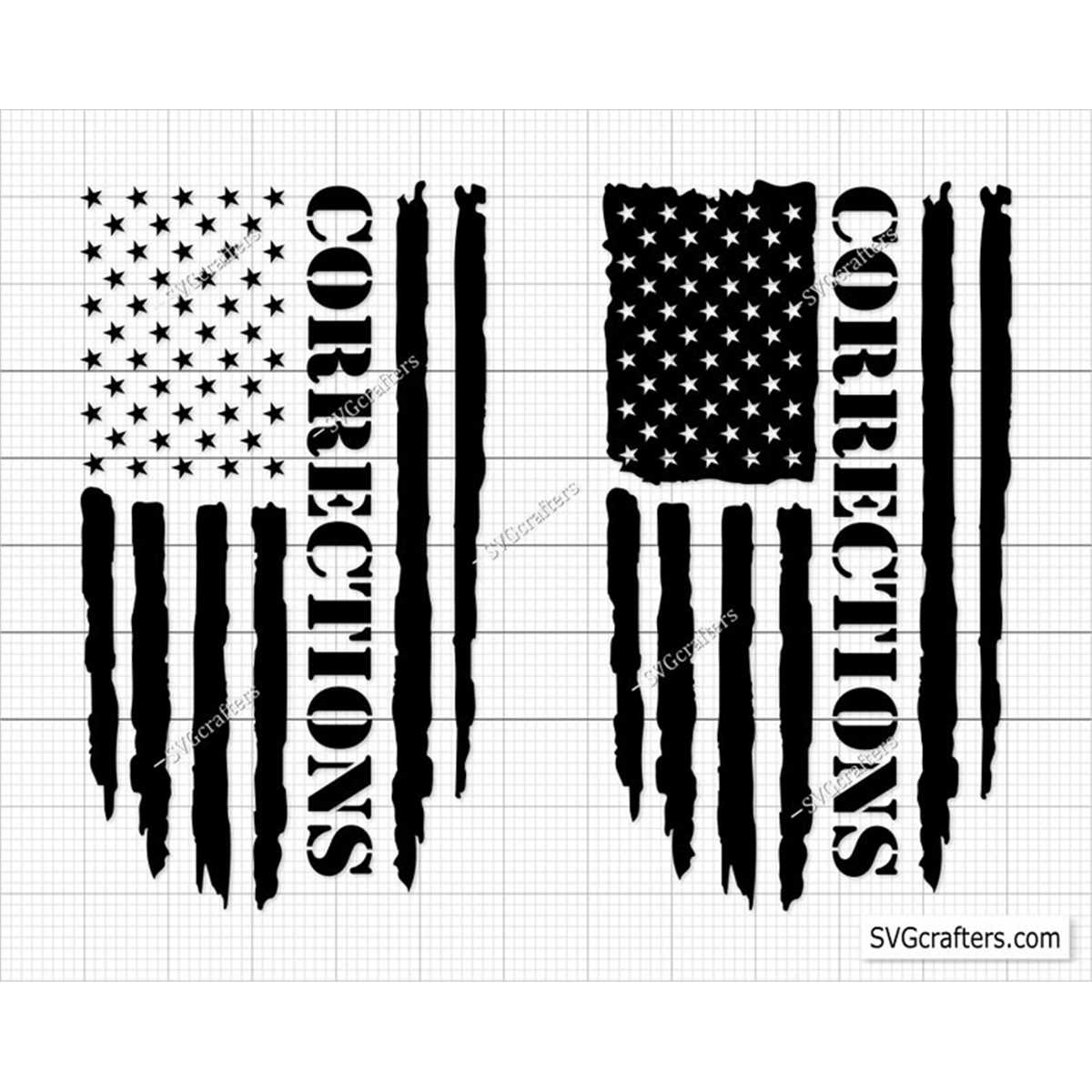 Corrections Flag sSvg Png, Thin Silver Line Flag, Correction | Inspire ...