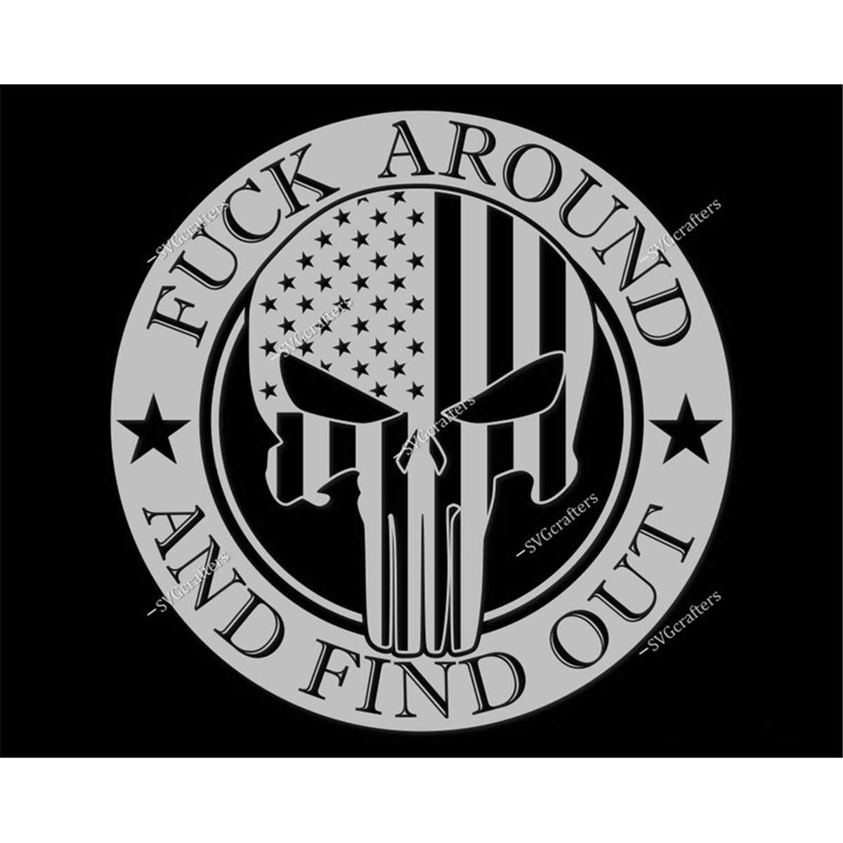 FAAFO Punisher Flag Svg Png, Punisher Skull svg, 2nd amendme - Inspire ...