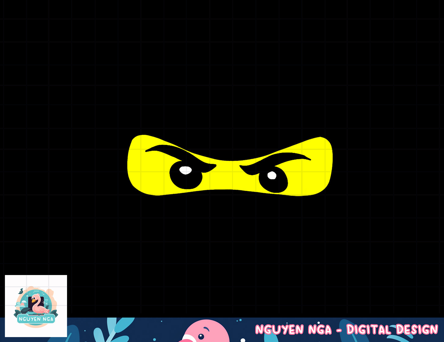 Ninja Eyes funny Halloween Ninja Costume png, sublimation co - Inspire ...