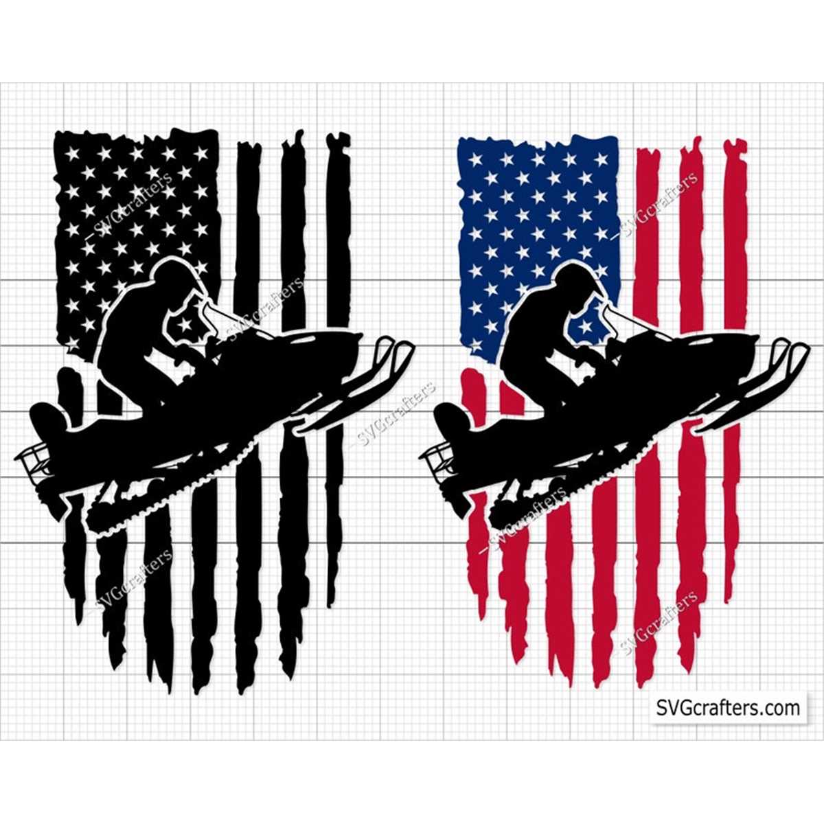 Snowmobile Man Flag SVG, Snowmobile svg, Sledlife svg, skiin | Inspire ...