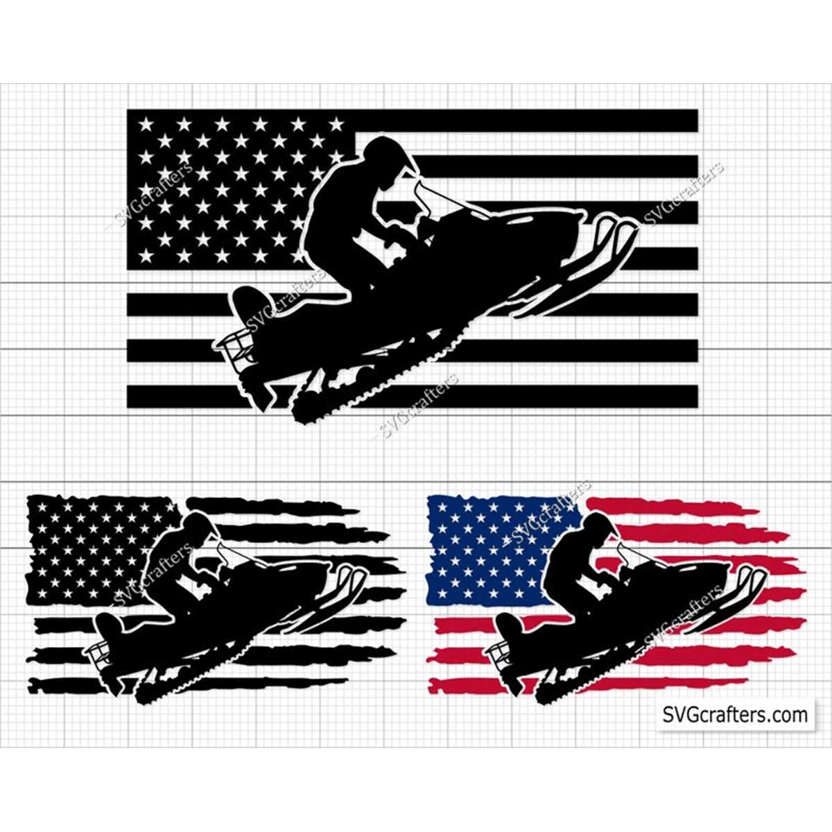 Snowmobile Man Flag SVG, Snowmobile svg, Sledlife svg, skiin | Inspire ...