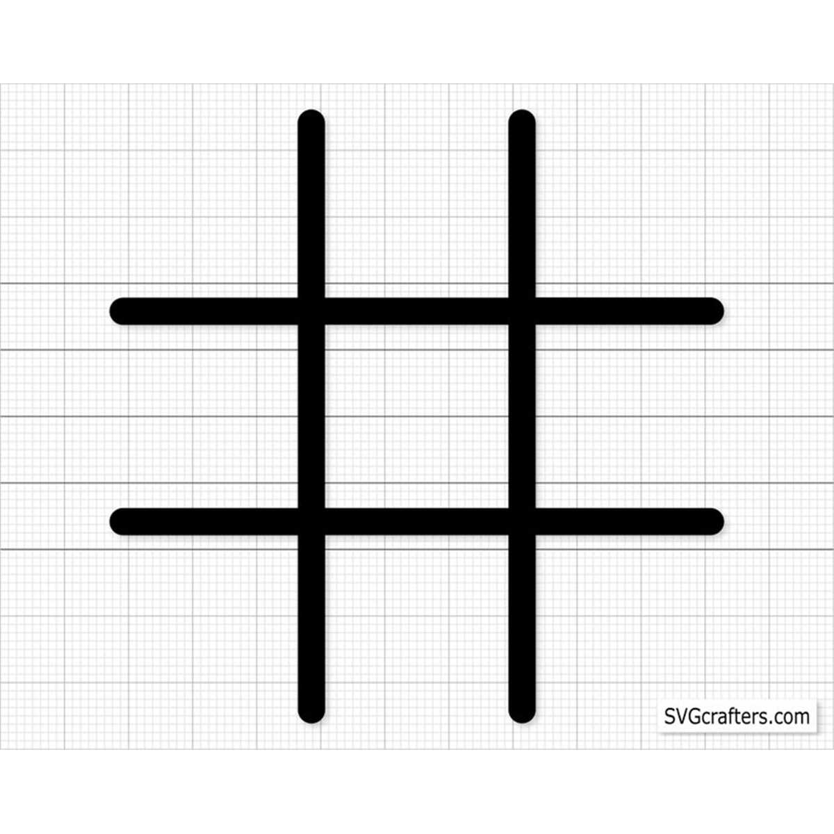 Tic Tac Toe SVG, Tic Tac Toe svg files, Tic Tac Toe board g | Inspire ...