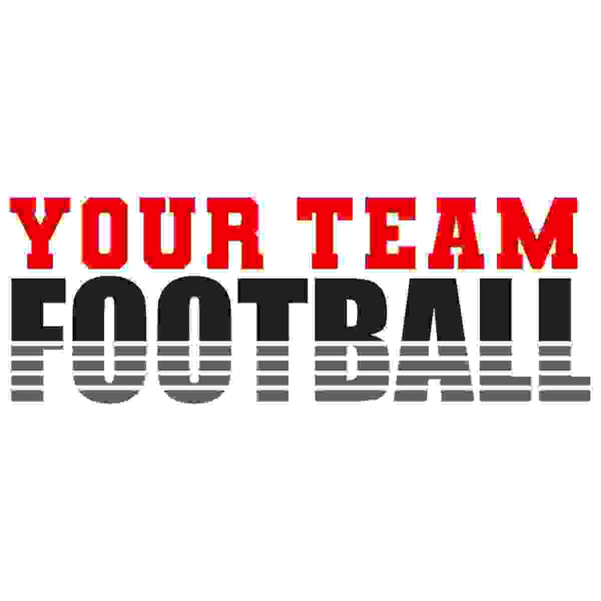 Football SVG Varsity Block Font TTF, Digital Download, Cut - Inspire Uplift