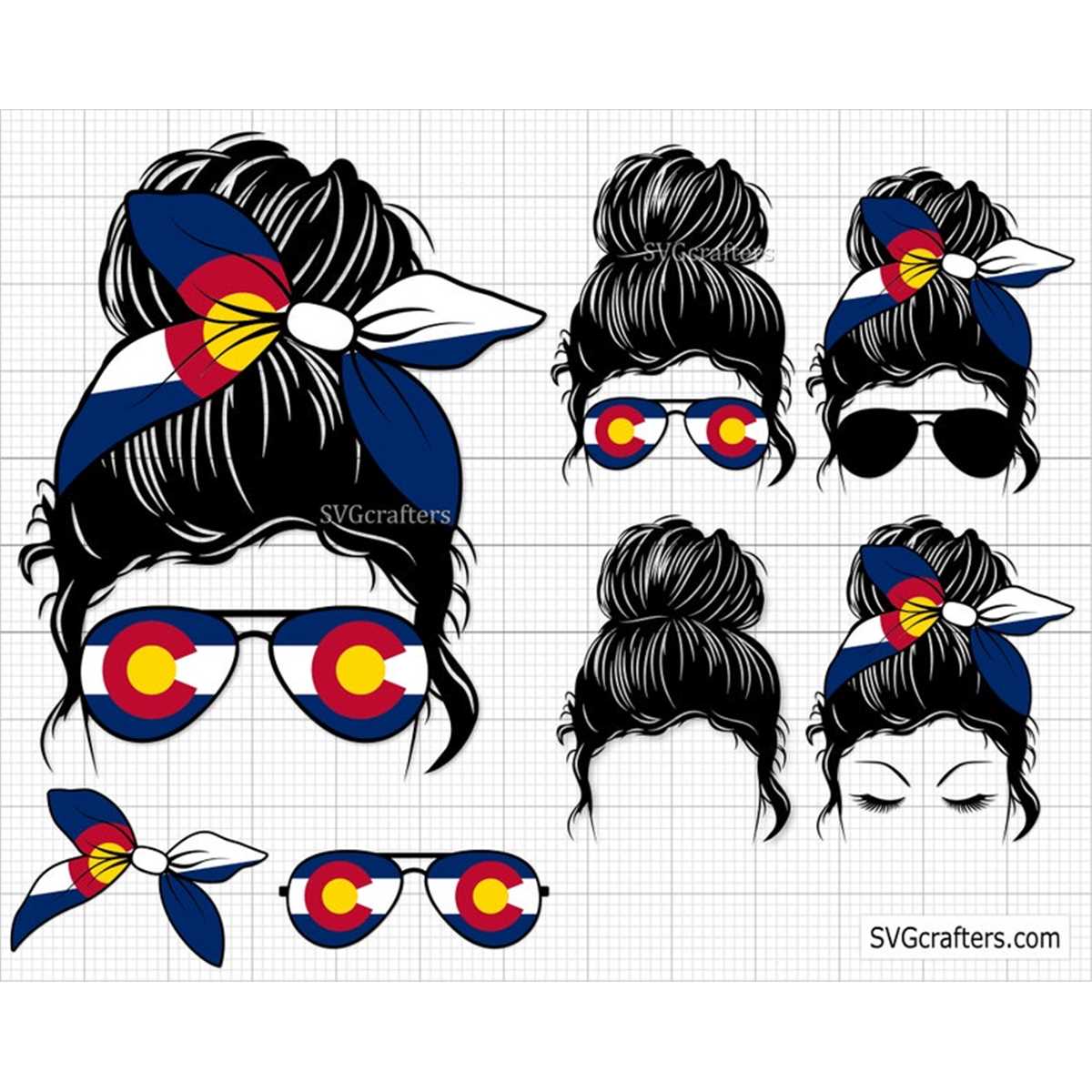 Colorado Flag Svg | Inspire Uplift