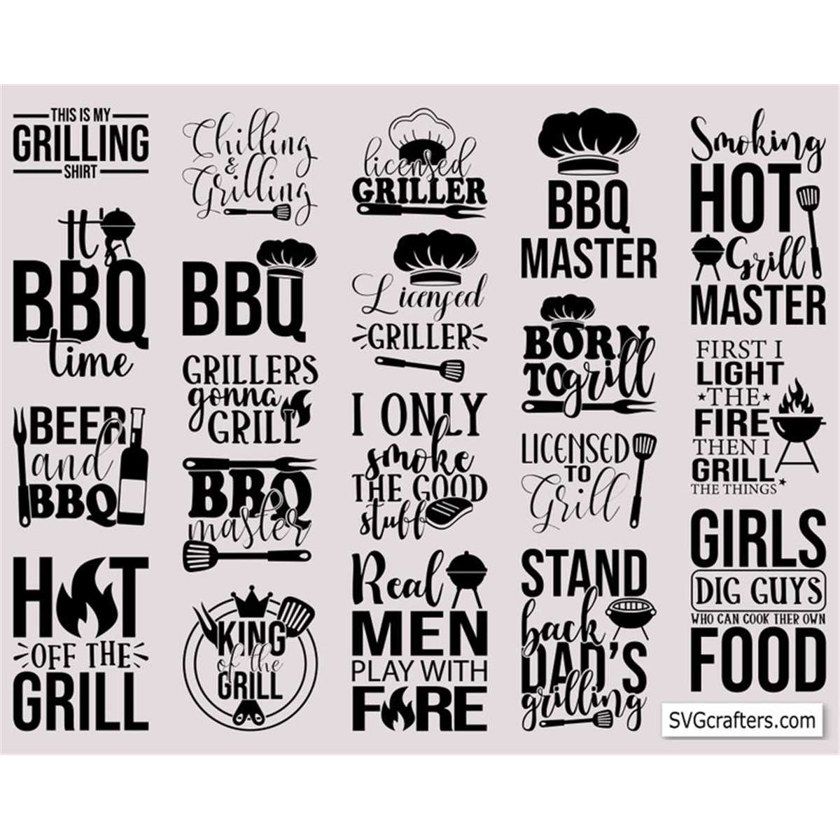 Barbecue svg, Barbecue Master svg Bundle, Grill Svg, Funny - Inspire Uplift