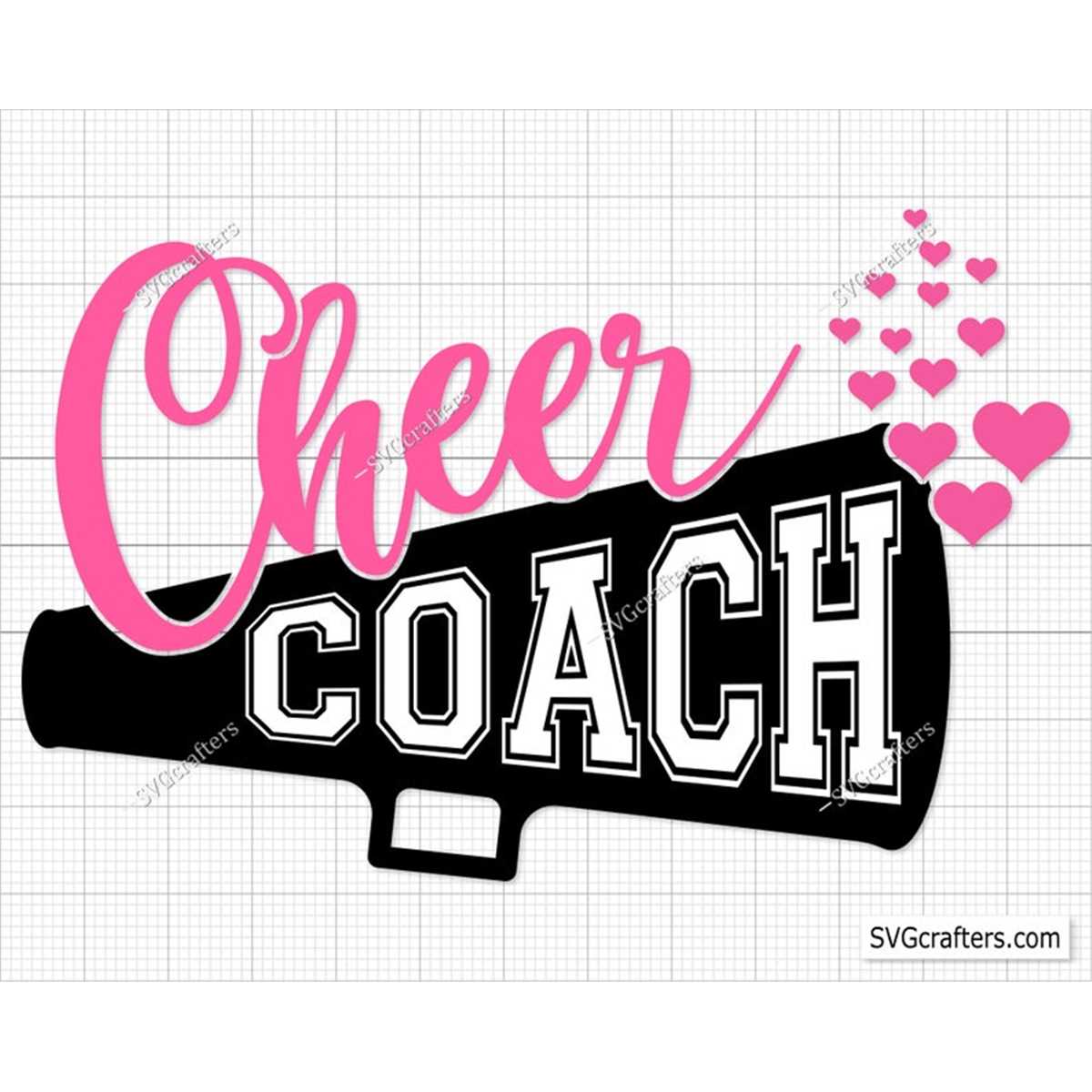 cheer coach svg, cheerleader svg, coach svg, football svg, c - Inspire ...