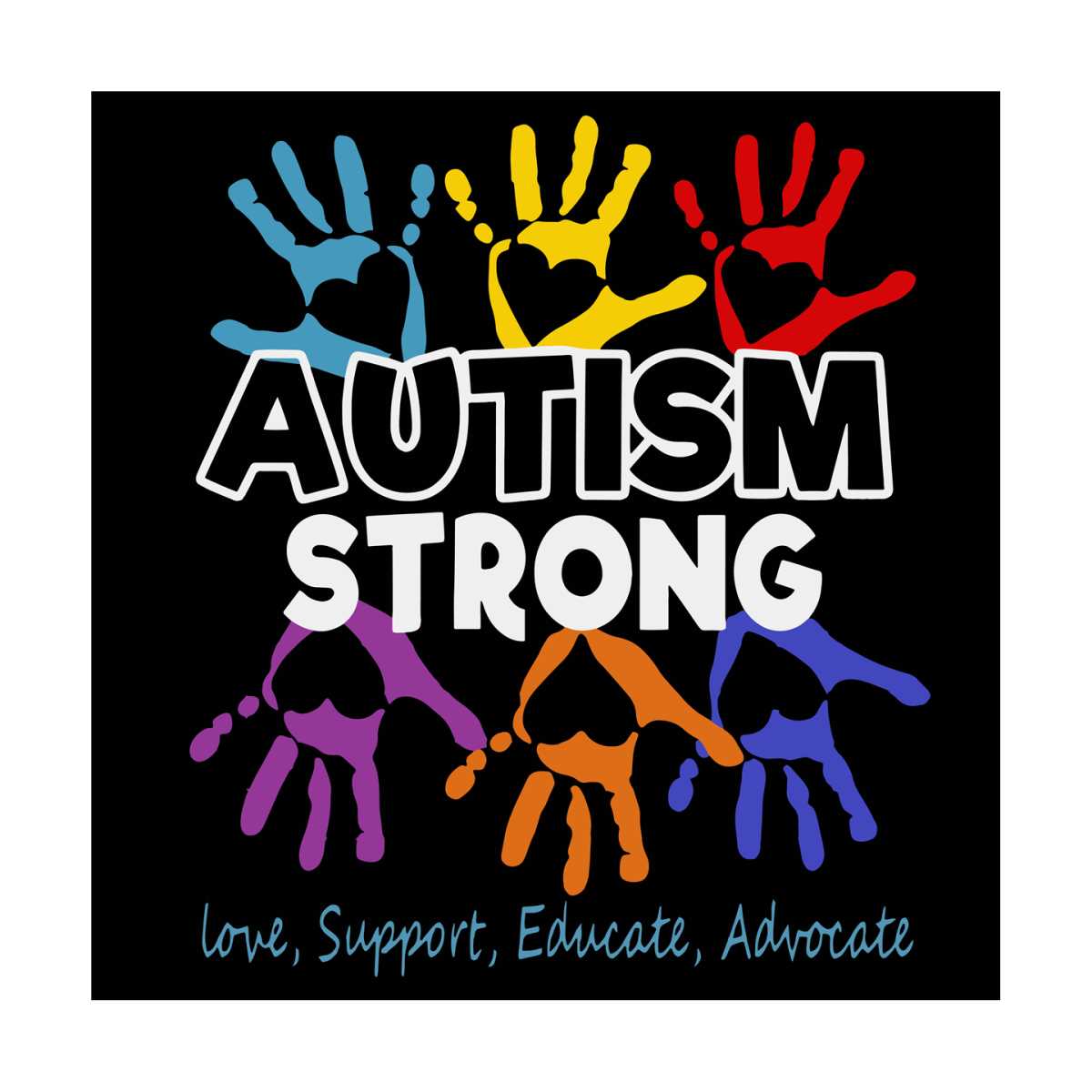 Autism Strong Svg, Autism Support, 2nd April Svg, Autism Awa | Inspire ...