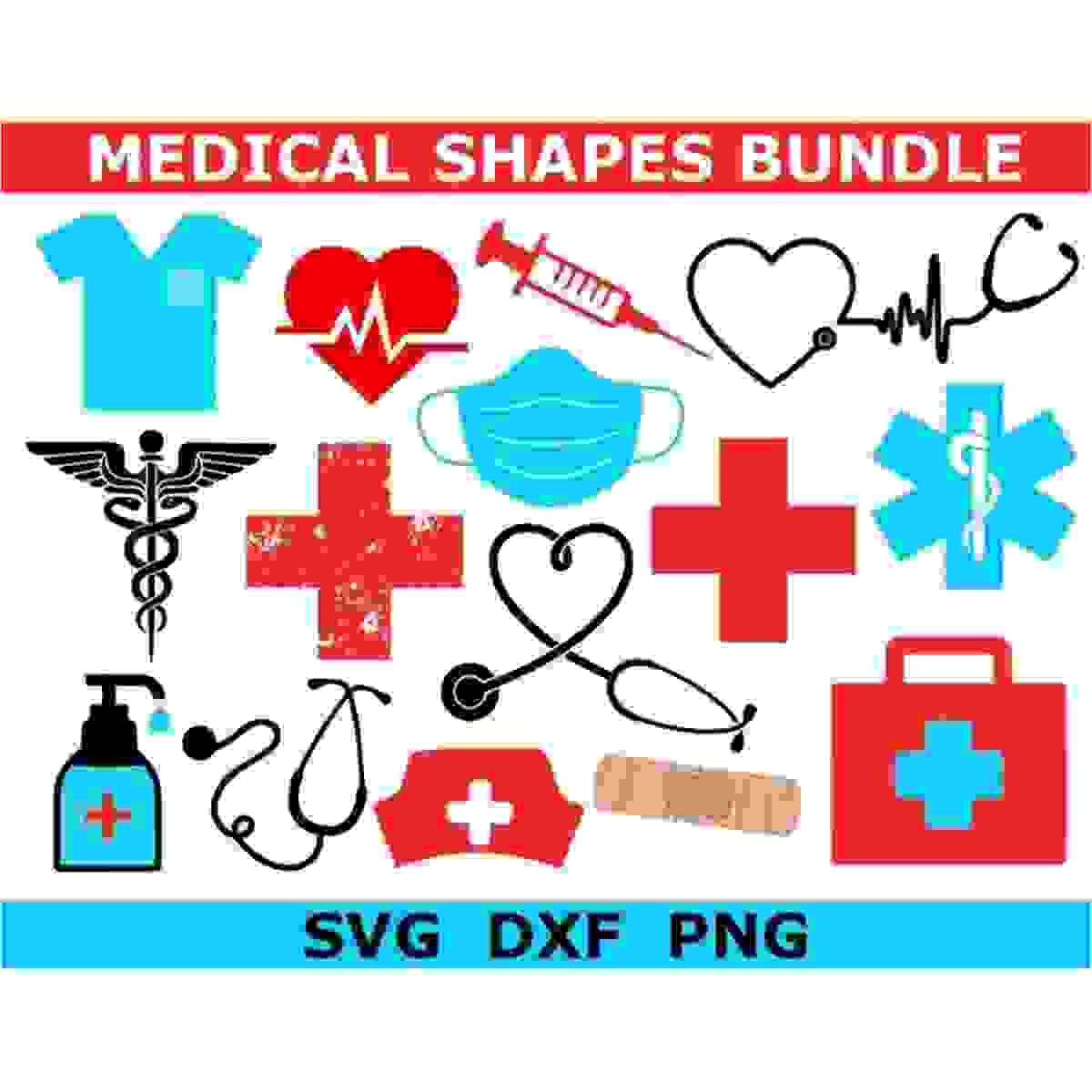 Medical SVG Bundle, Hospital SVG, Medical PNG, Digital Downl - Inspire ...