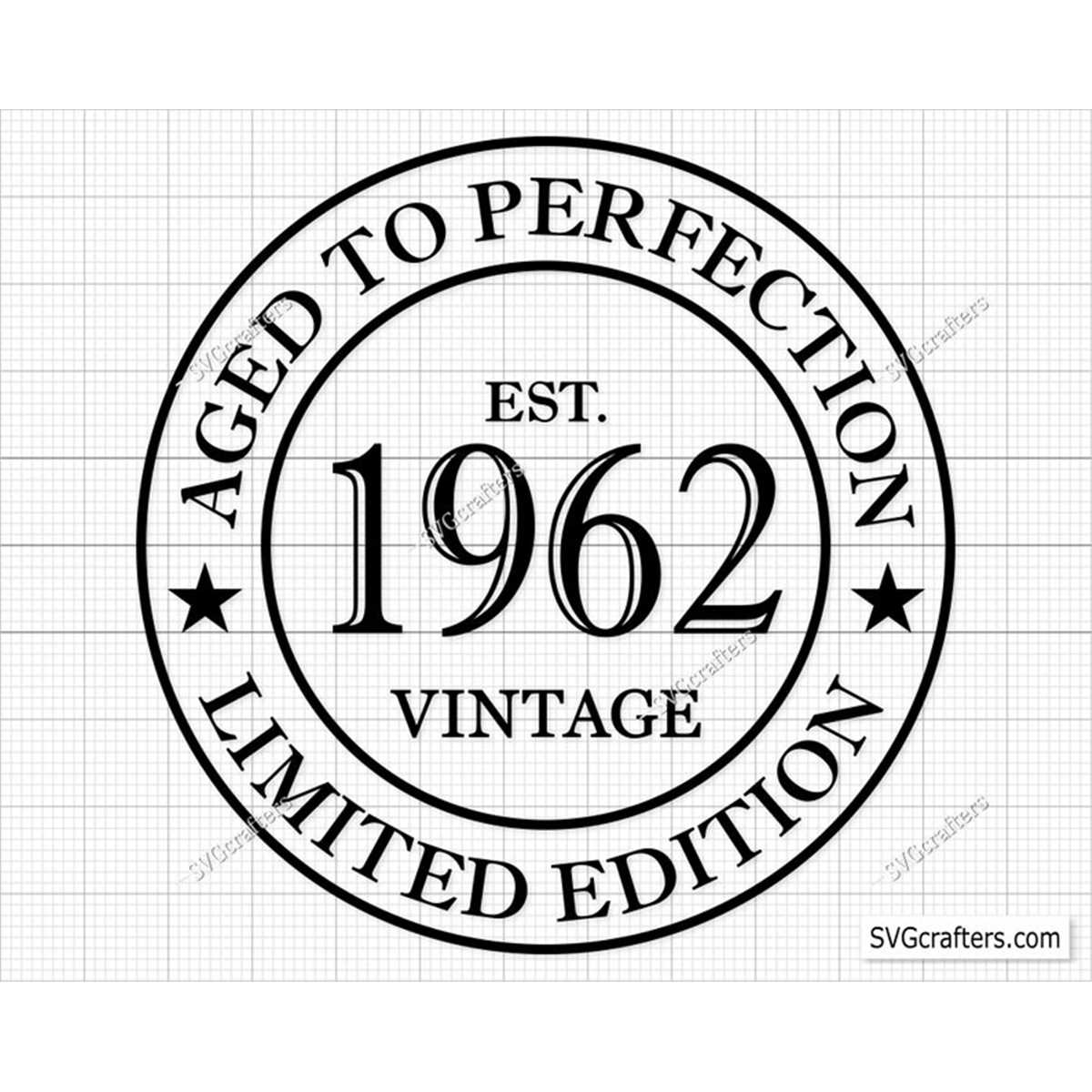 60th Birthday Svg Png, 60th svg, Aged to perfection svg, 60 | Inspire ...