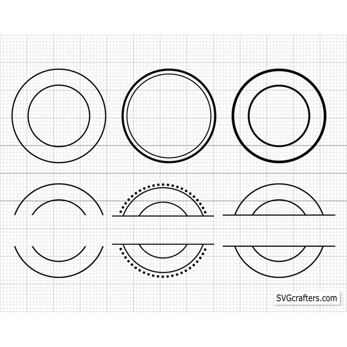 Circle Frame svg, Circle monogram svg, wreath svg, circle fr | Inspire ...