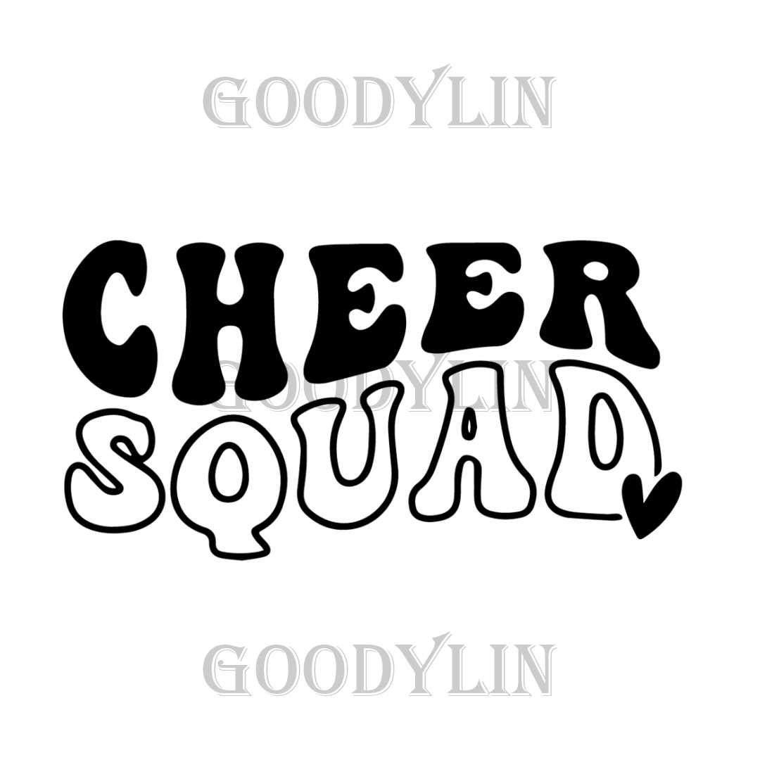 Cheer Squad SVG, Dxf, Jpg, Png, Eps, Squad Svg, Squad Shirt - Inspire ...