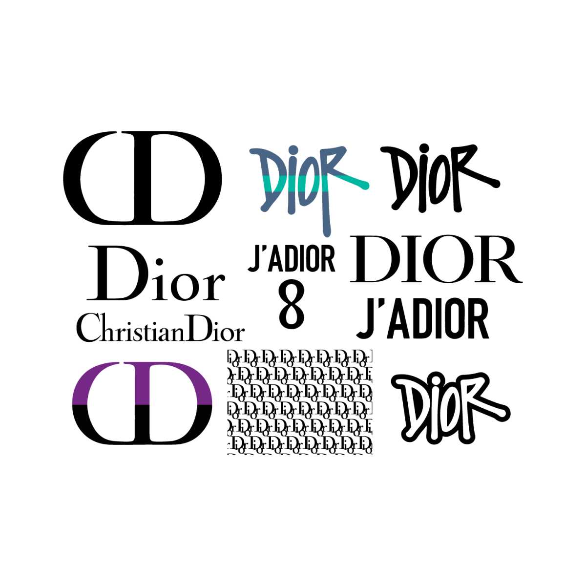 Dior Logos Svg Bundle, Trending Svg, Dior Svg, Christian Dio | Inspire ...