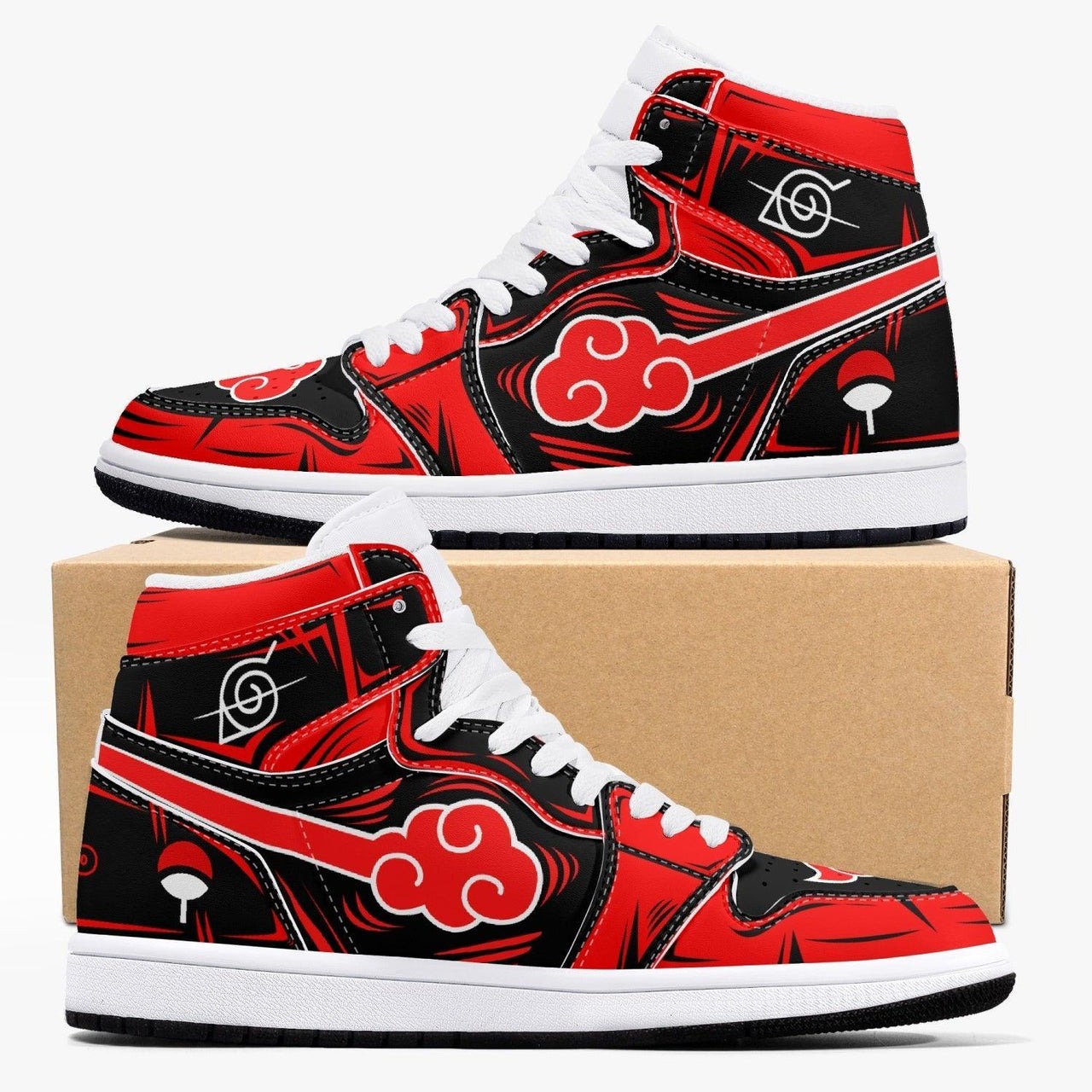 Naruto Shippuden Itachi Akatsuki Symbol JD1 Shoes, Sakata Gi - Inspire ...