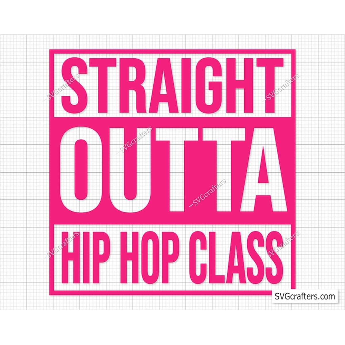 Straight Outta Hip Hop Class svg png, Hip hop svg, Rap svg, | Inspire ...