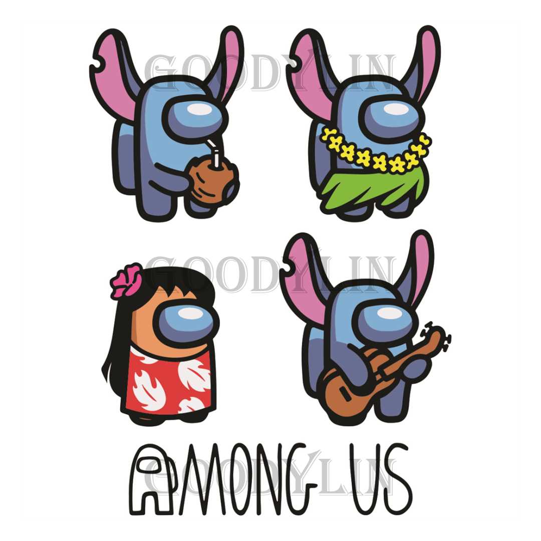 Among Us Lilo And Stitch Svg, Trending Svg, Among Us Stitch | Inspire ...