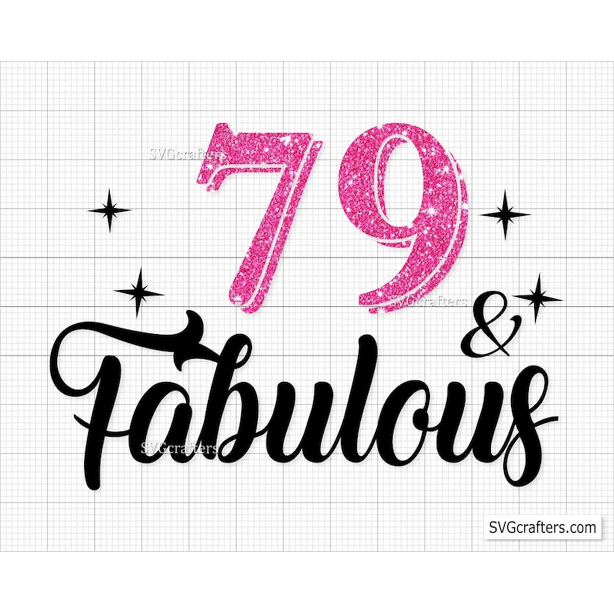 79th Birthday Svg Png, 79th svg, Aged to perfection svg, 79 - Inspire ...