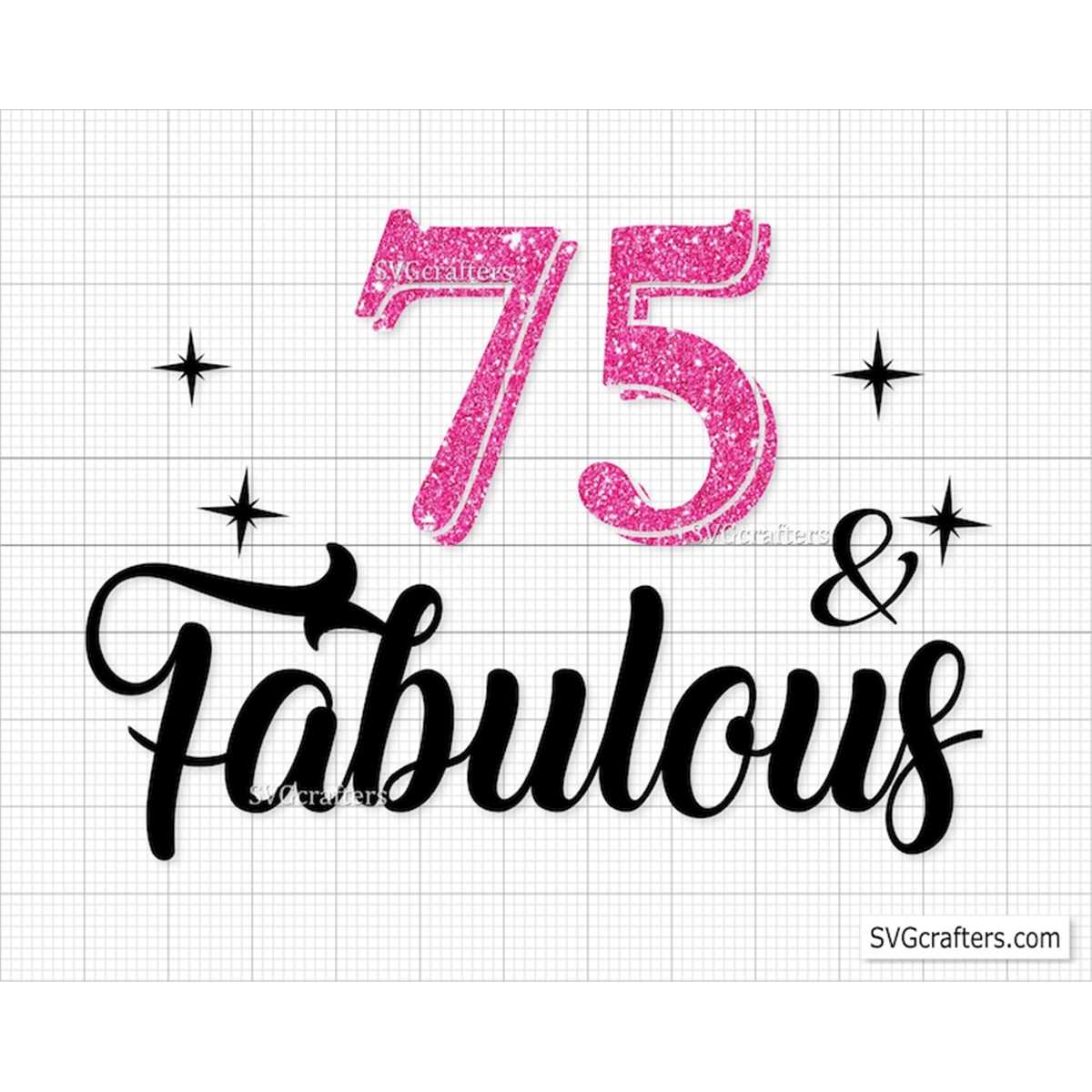 75th Birthday Svg Png, 75th svg, Aged to perfection svg, 75 | Inspire ...