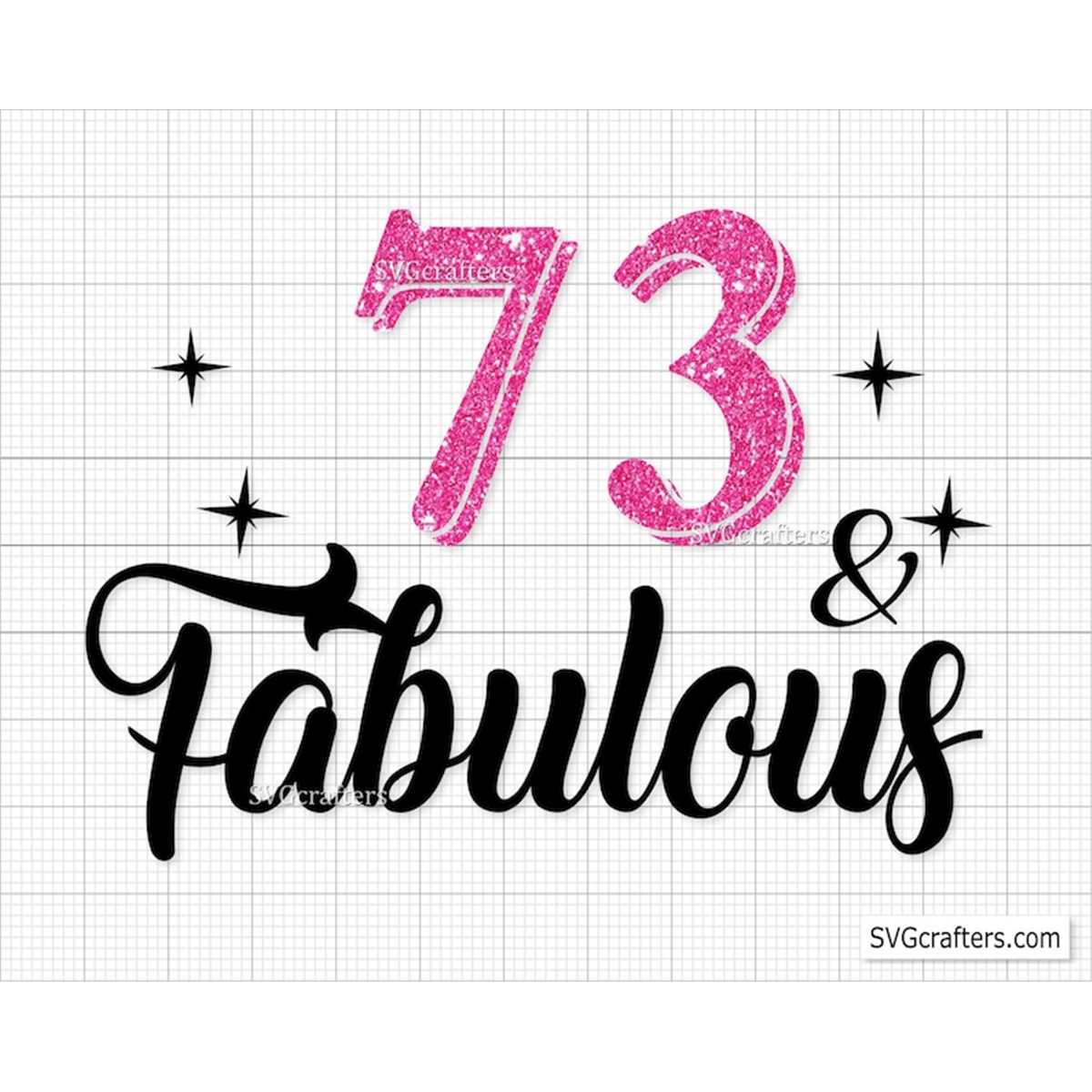 73rd Birthday Svg Png, 73rd svg, Aged to perfection svg, 73 - Inspire ...