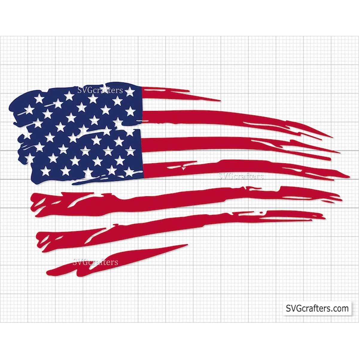 American flag svg, 4th of july svg, distressed flag svg, fou | Inspire ...