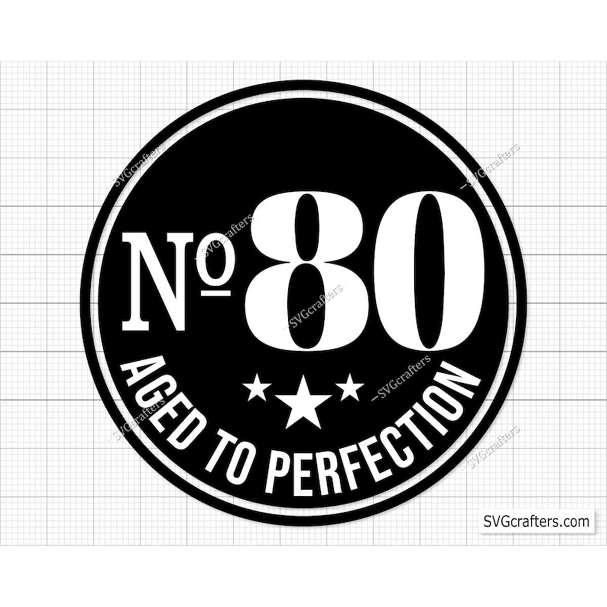 80th birthday svg, 80th svg, Old Number 80 svg, 80th Cut Fil - Inspire ...