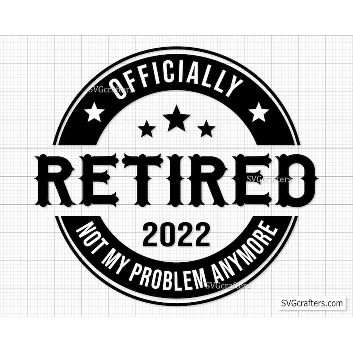 Officially Retired svg, Retirement svg, Retired svg, happy r - Inspire ...