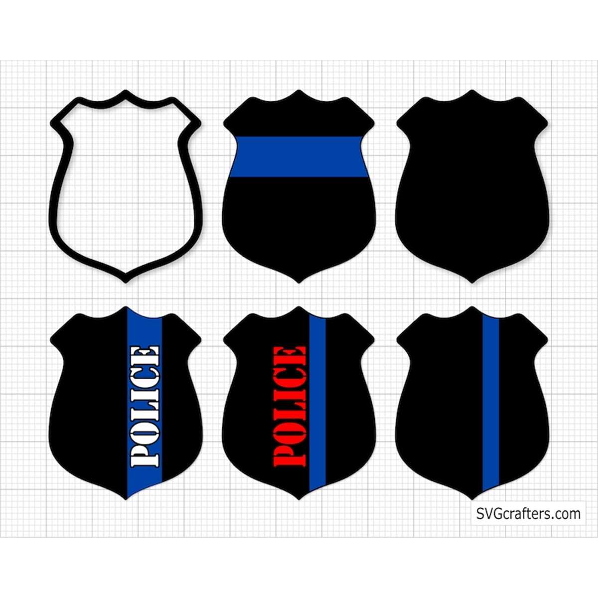 Police badge Svg Png, Police svg, Back the blue svg, Thin bl - Inspire ...