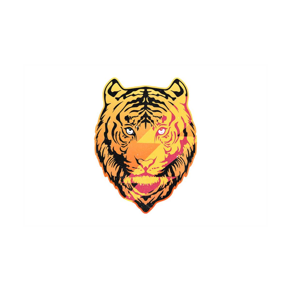Tiger Lightning Bolt Sublimation Png, Animal Png, Tiger Png, - Inspire ...